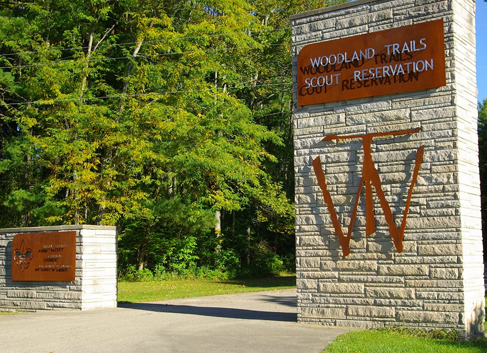 CAMP ENTRANCE SIGN | Scenic Solutions
