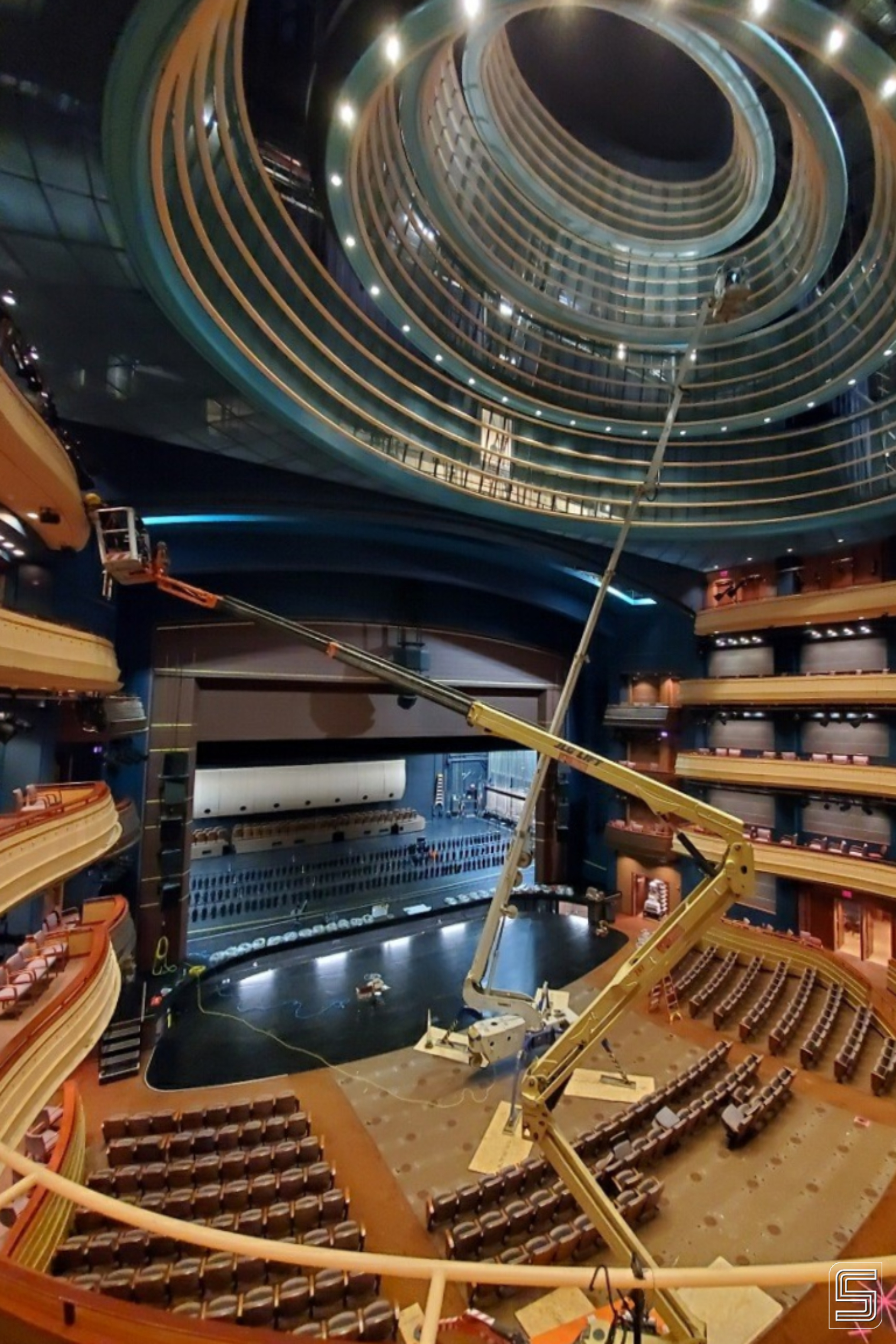 Bringing the Light Back to the Schuster Center | Scenic Solutions